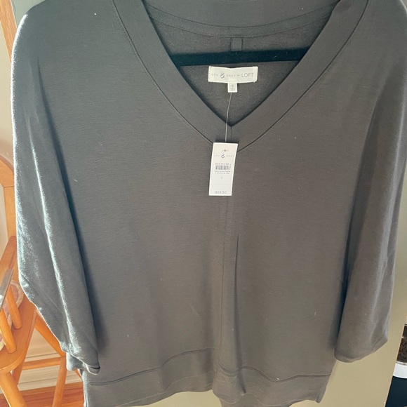 Lou & Grey | Tops | Lou Gray Sz Sm Olive Green | Poshmark